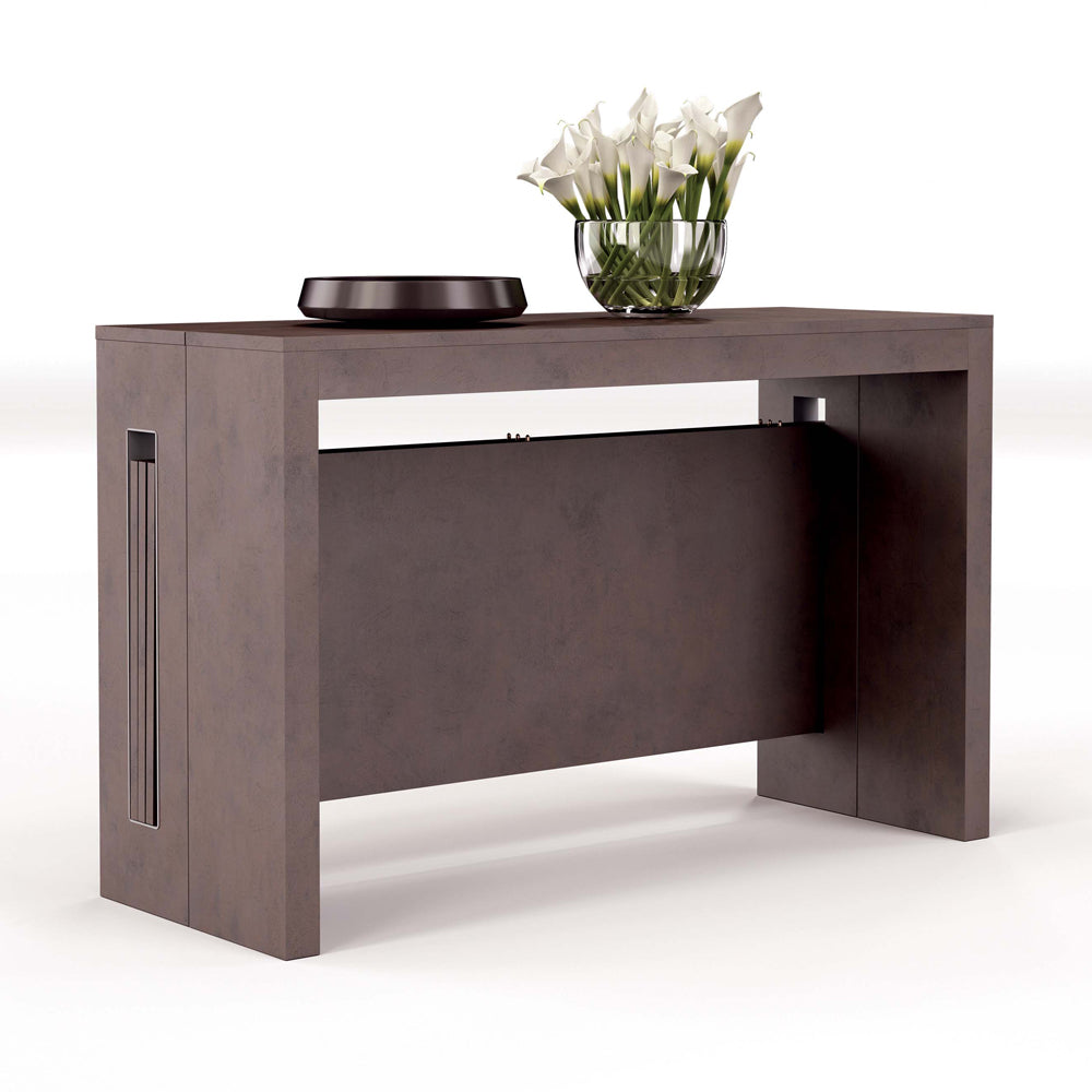 Tavolo consolle moderno allungabile con alloggio allunghe – Colly Shop